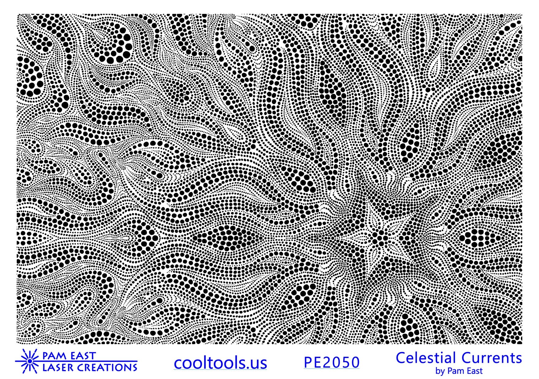 Pam East Texture Mat - Celestial Currents