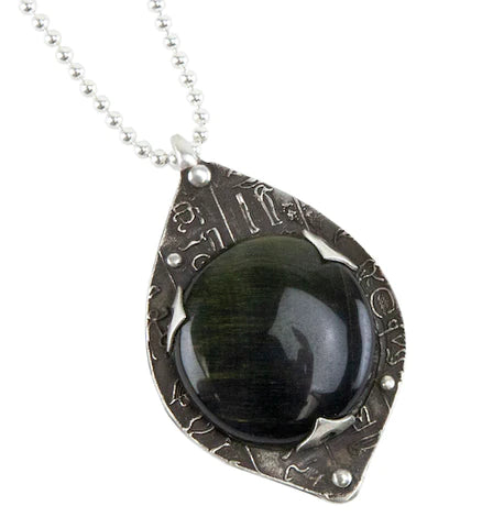 Tab Setting for Non-Fireable Stones with EZ960 Sterling Silver by Cind