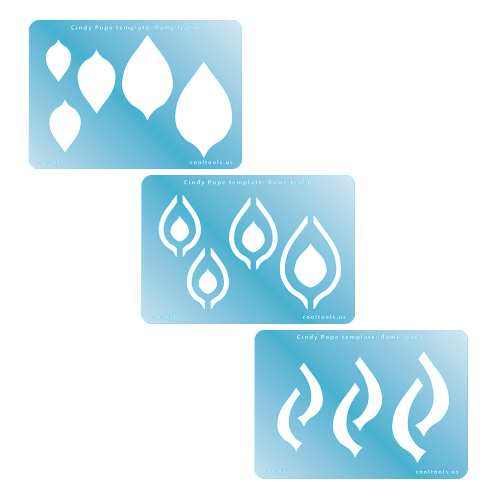 Cindy Pope Template - Flame Leaf – Cool Tools