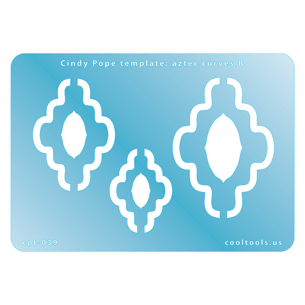 Cindy Pope Template - Aztec Curves – Cool Tools