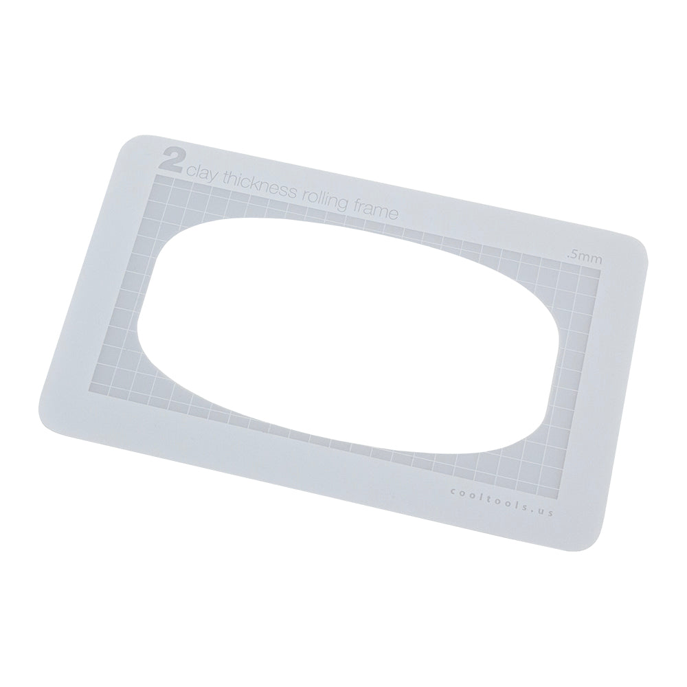 Clay Thickness Rolling Frames – Cool Tools