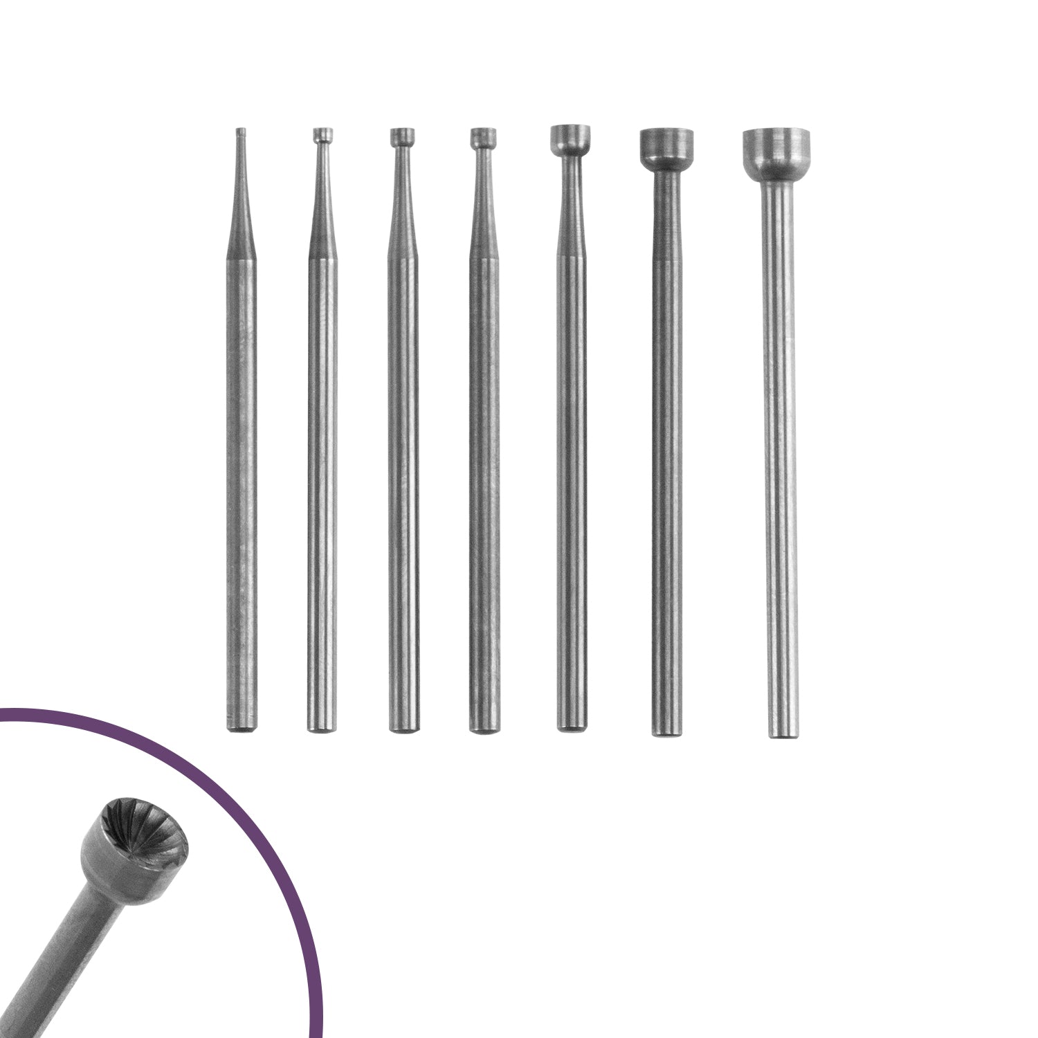 Cup Bur - Wire Rounding