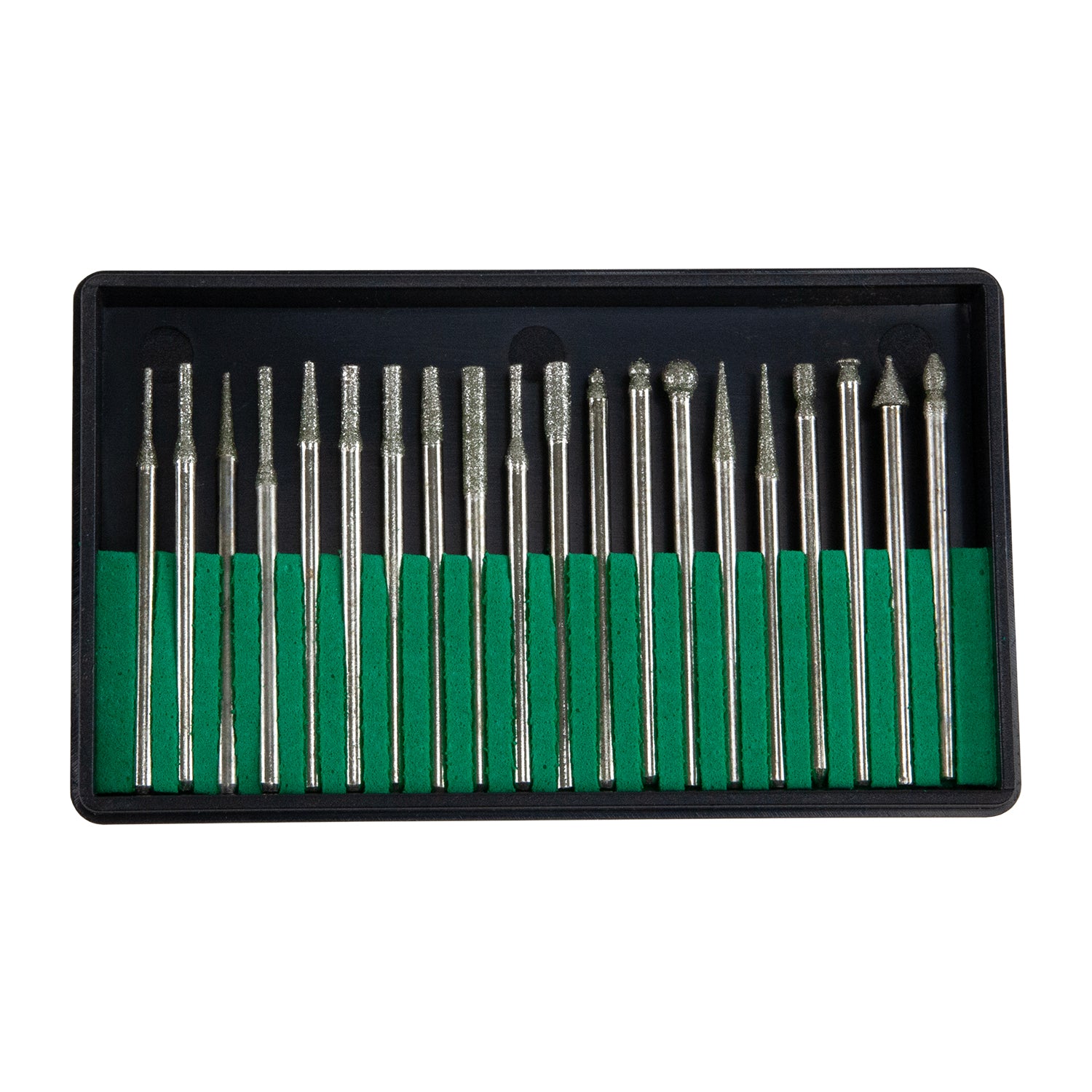 Assorted Diamond Burs - Set of 20