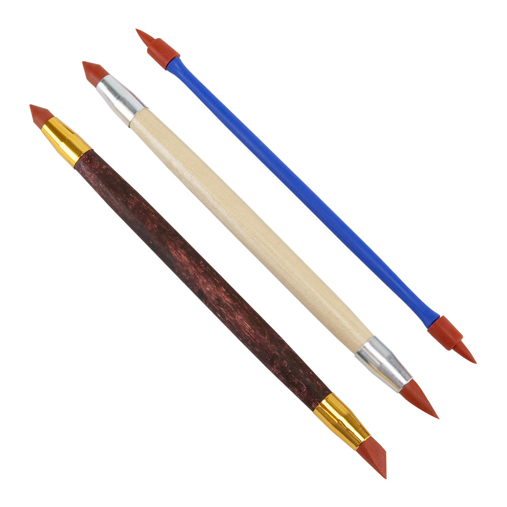 Double-Ended Flexible Rubber Shaper - Set/3 – Cool Tools