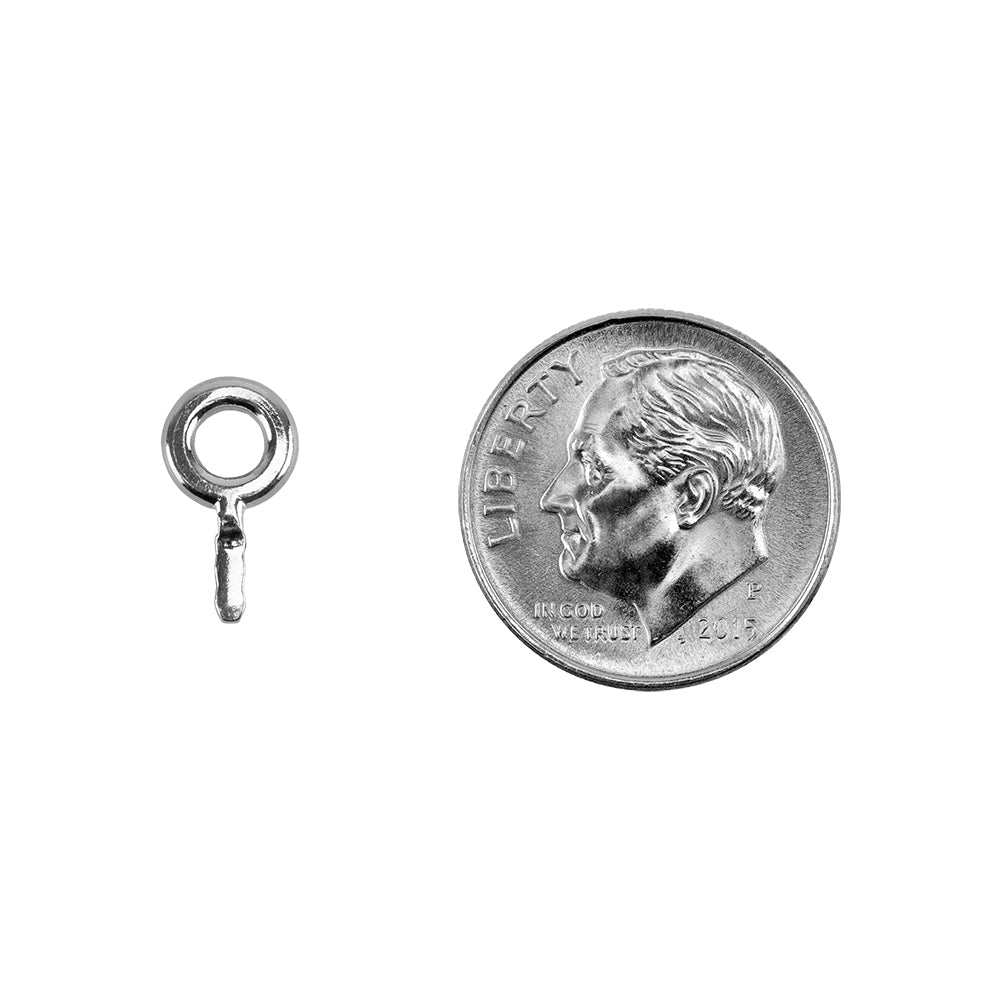 Fine Silver Embeddable Eyelets with Offset Tab – Cool Tools