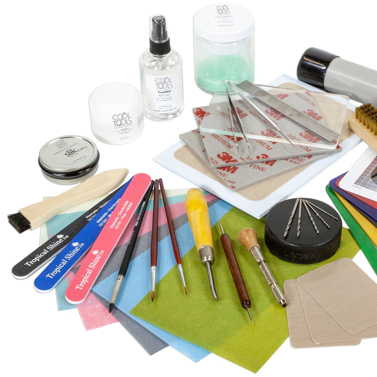 Metal Clay Basic Tool Kit with EZ960® Sterling Silver Clay