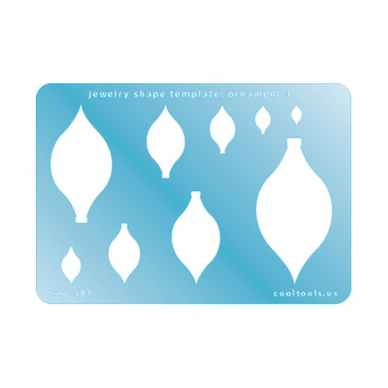 Jewelry Shape Template - Ornament 3 – Cool Tools