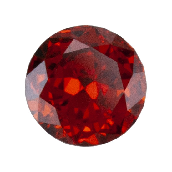 Cubic Zirconia - Ice Flower Cut - Padparadscha - Round – Cool Tools