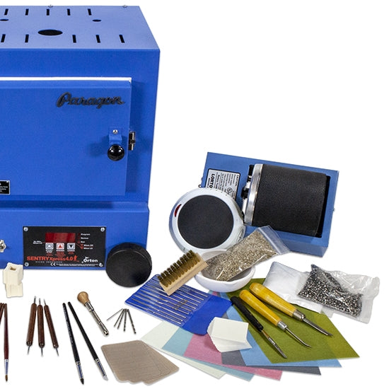 Deluxe Metal Clay Starter Tool Kit with Paragon SC2 Kiln – Cool Tools