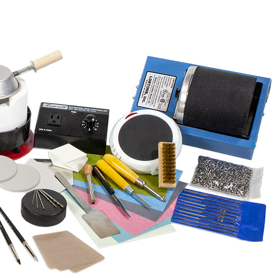 Deluxe Metal Clay Starter Tool Kit with UltraLite Studio Kiln – Cool Tools