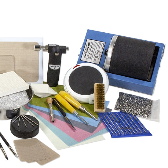 Deluxe Metal Clay Starter Tool Kit with Torch – Cool Tools