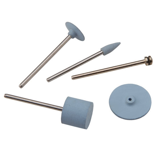 Silicone Polisher - Light Blue Barrel Set - Set of 4 – Cool Tools