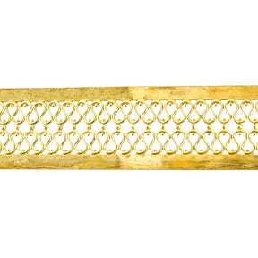 Patterned Wire - Brass - Double Serpentine with Edging 24 gauge Dead S ...