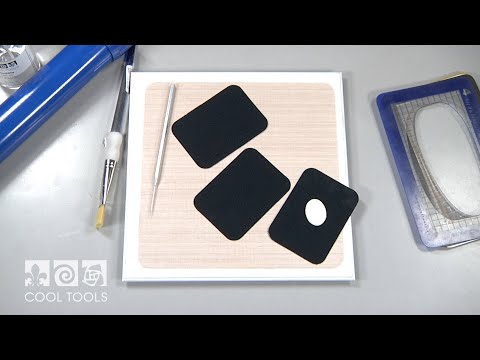 Tuff Cards Non-stick Project Cards 2.5" x 3.5" - Black – Cool Tools